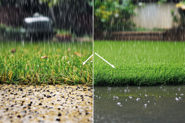 Artificial Grass Drainage: How Drainage for Artificial Turf Works
